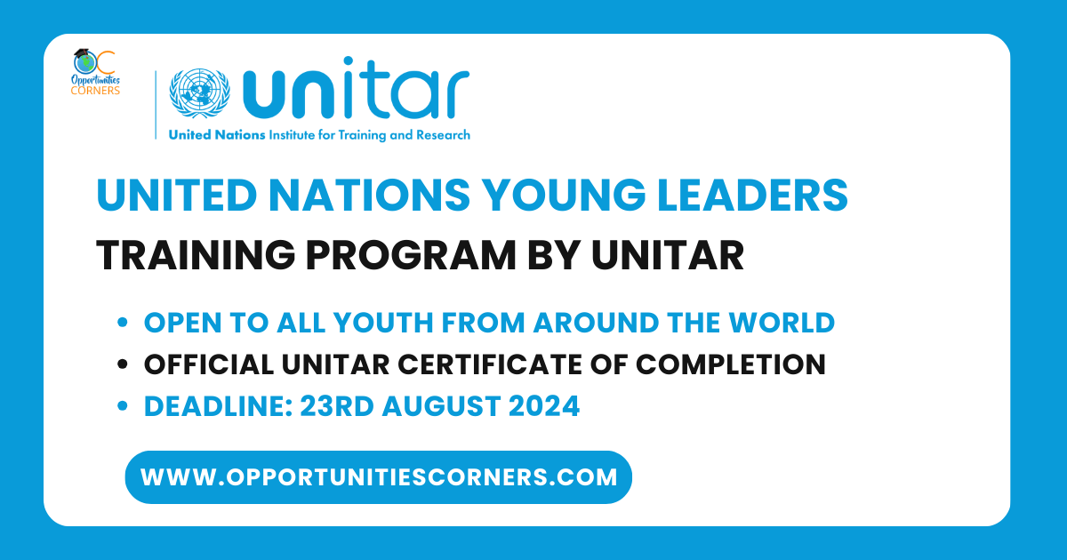 United Nations Young Leaders Training Program 2024 by UNITAR - Voonze