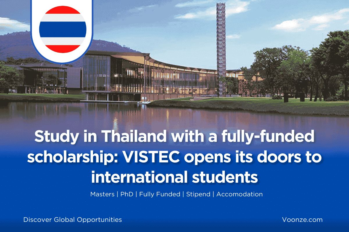 VISTEC University Scholarship 2026 in Thailand (Fully Funded) | Apply ...